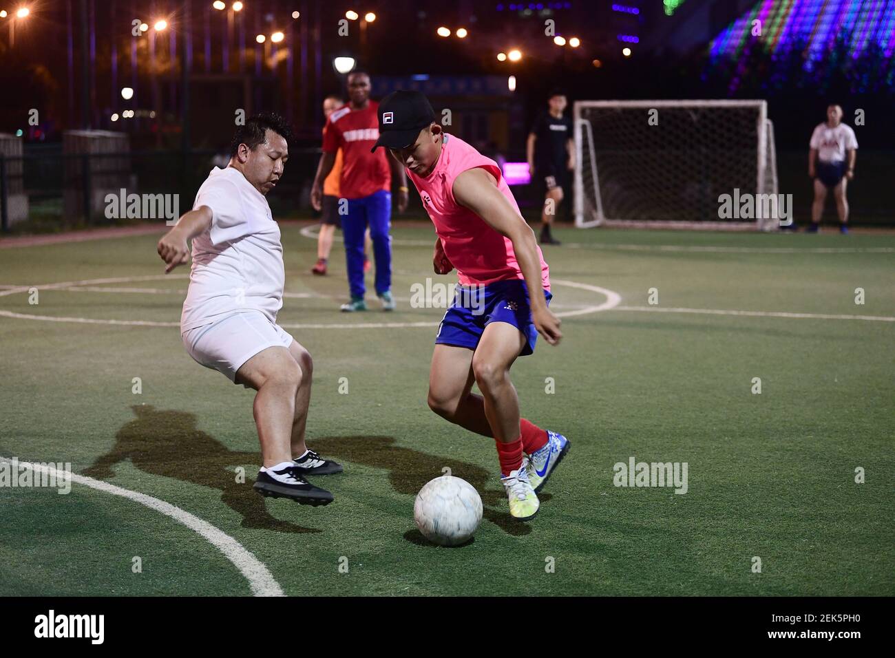 Liaoning,CHINA-Shenyang, Liaoning province, June 9, 2020. On the court ...