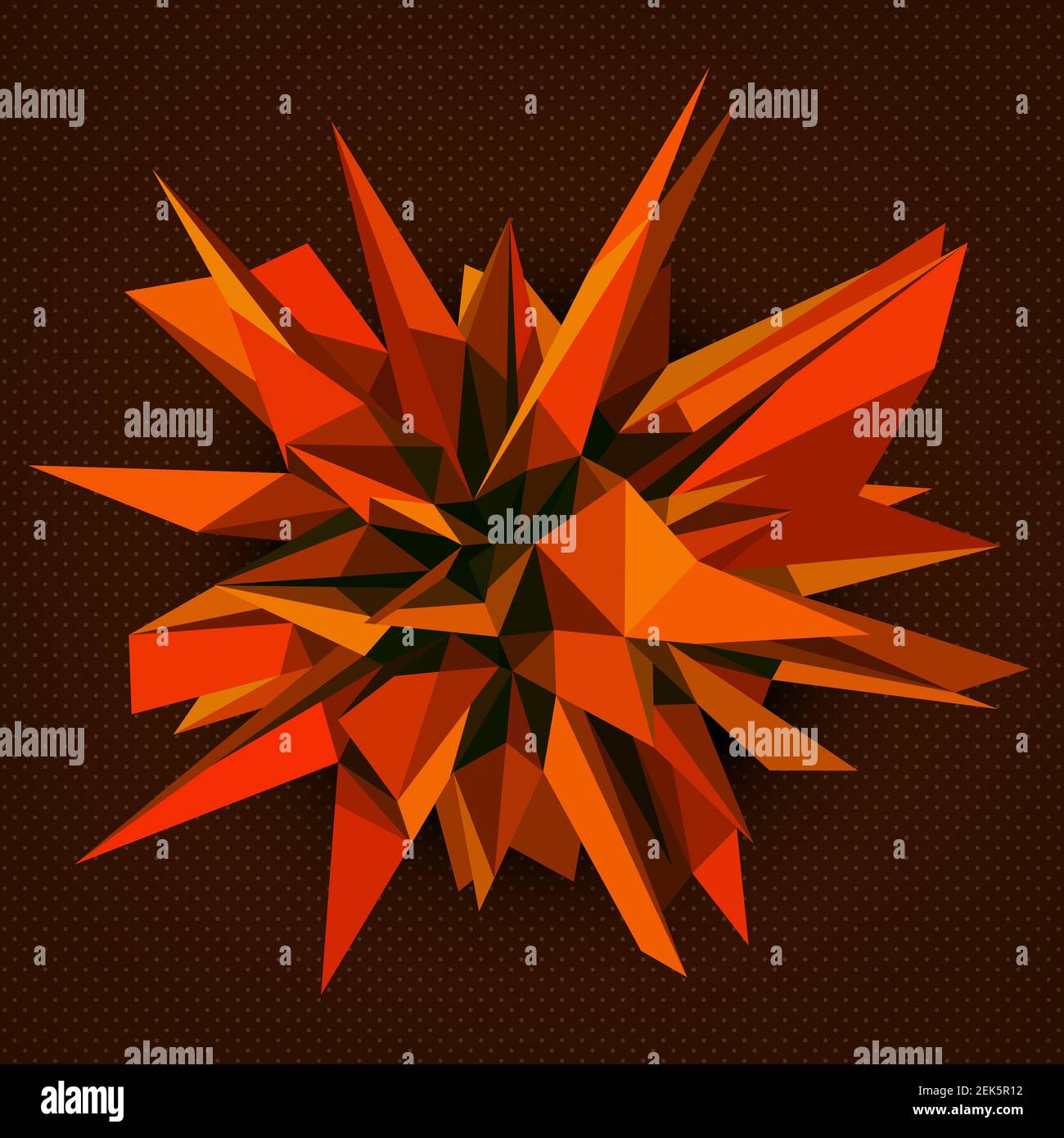Abstract geometric asymmetric form design. Vector illustration Stock ...