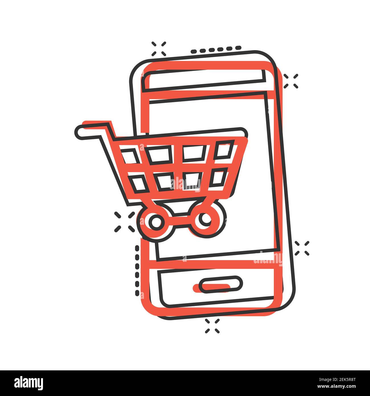 Checkout cartoon hi-res stock photography and images - Alamy