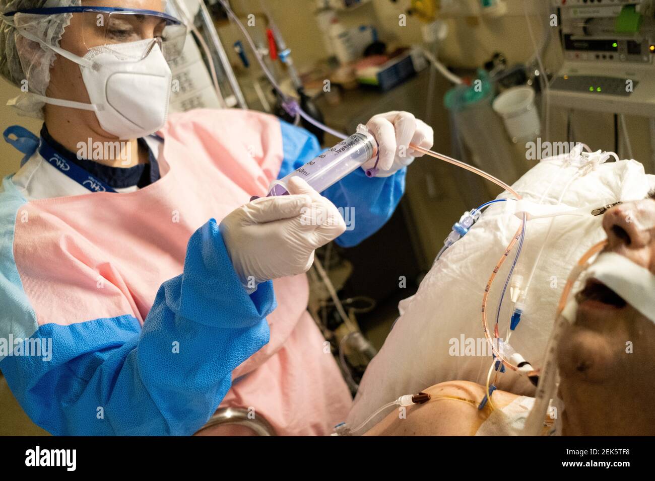 Report at the intensive care unit of the Liege hospital with patients ...