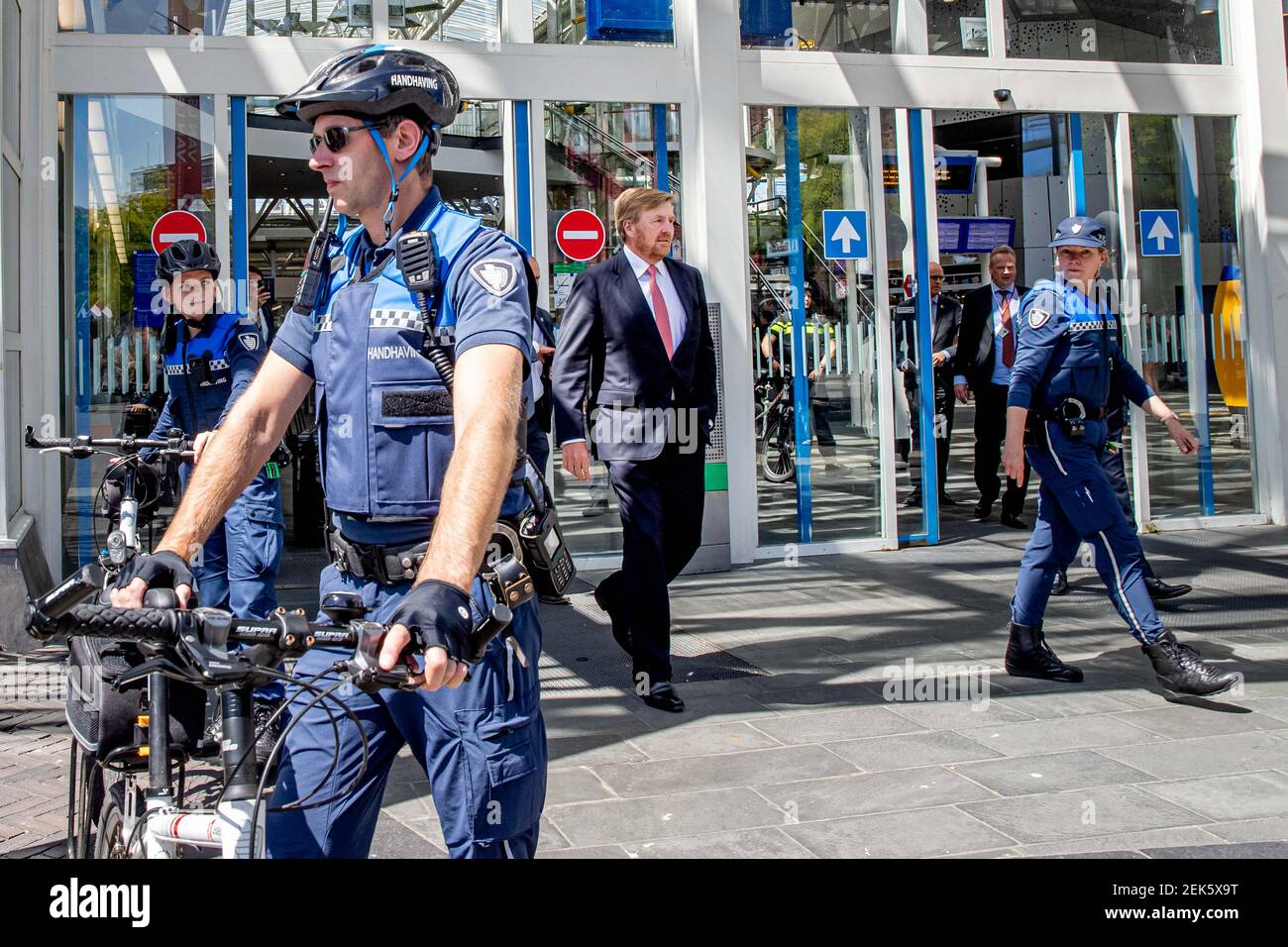 King Willem Alexander during a working visit to Extraordinary ...