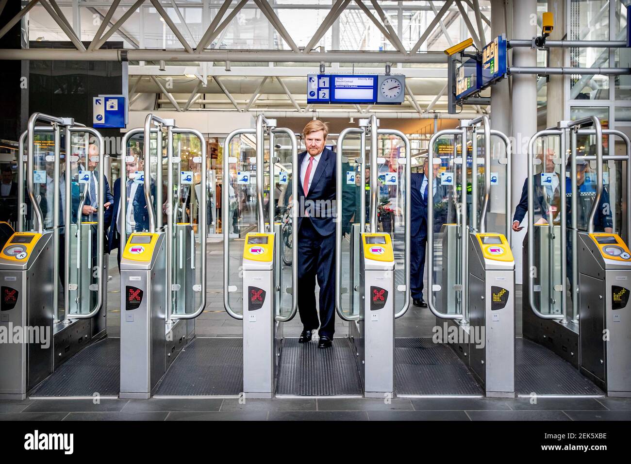 King Willem Alexander during a working visit to Extraordinary ...
