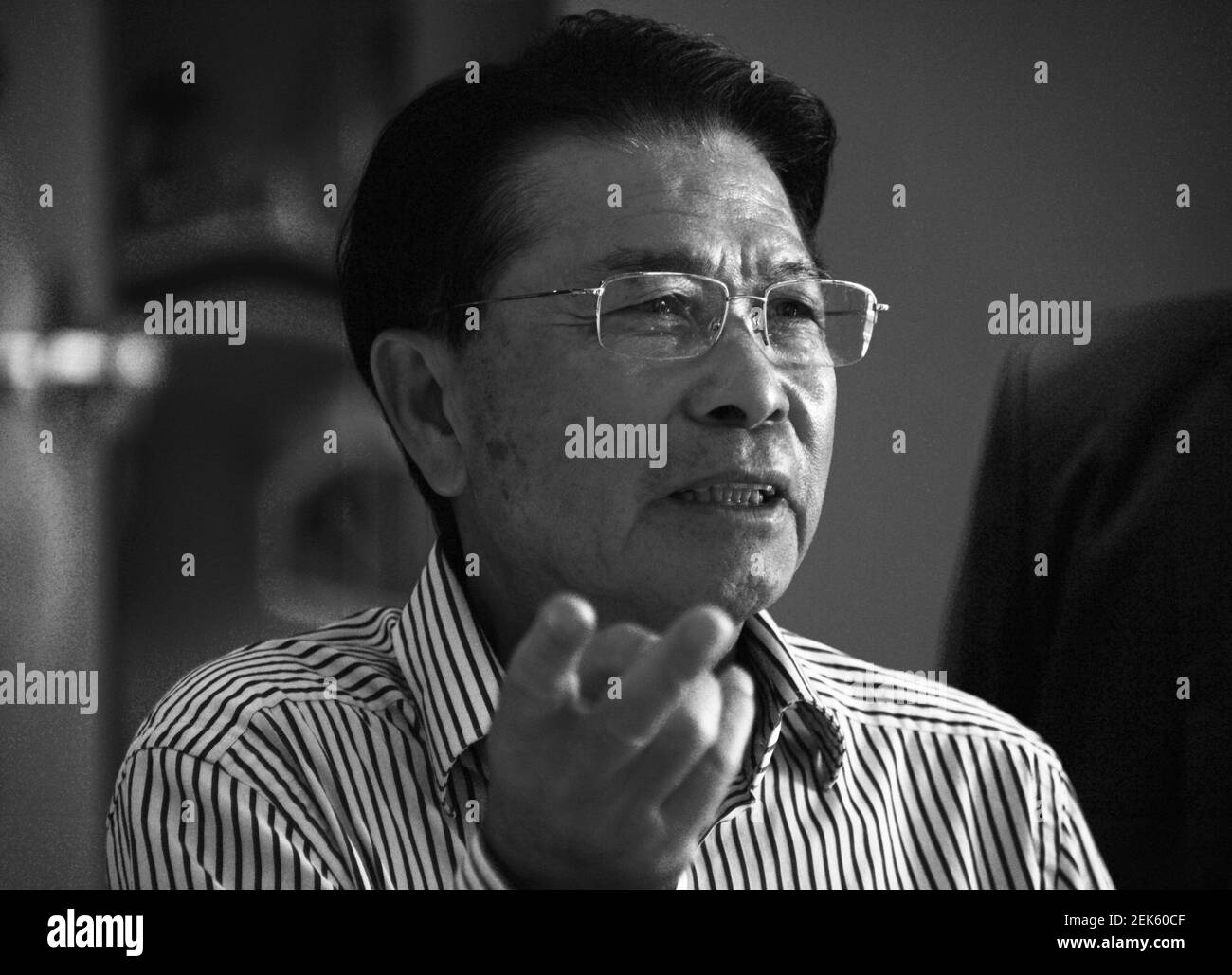 --File-- He Xiangjian, Chairman and CEO of Midea Group. (Photo by ...