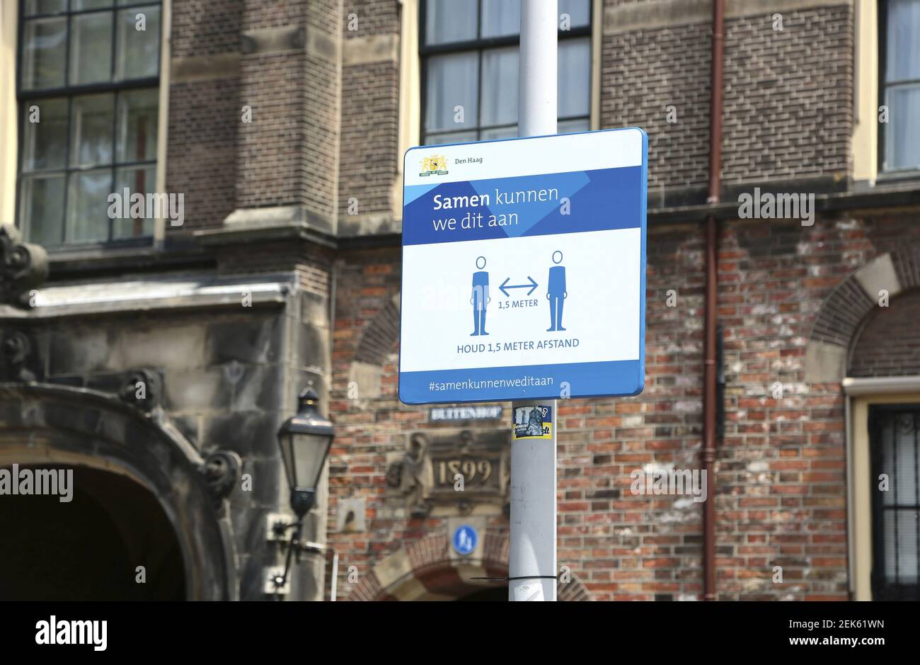 15-06-2020 The Hague Sign in the municipality of The Hague with the ...