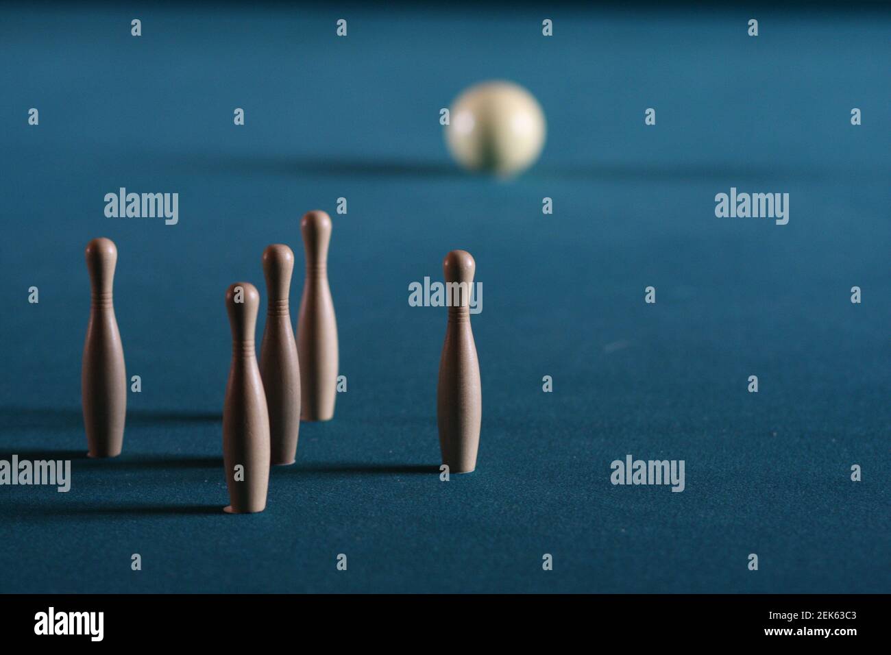 Danish pin billiard Stock Photo - Alamy