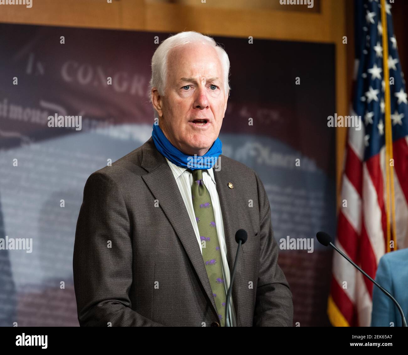 June 17, 2020 - Washington, DC, United States: U.S. Senator John Cornyn ...