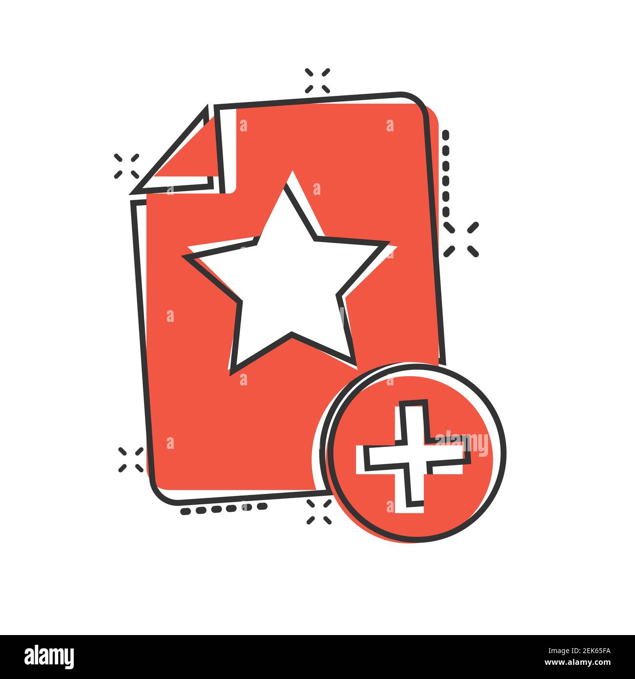 Comic star Stock Vector Images - Alamy