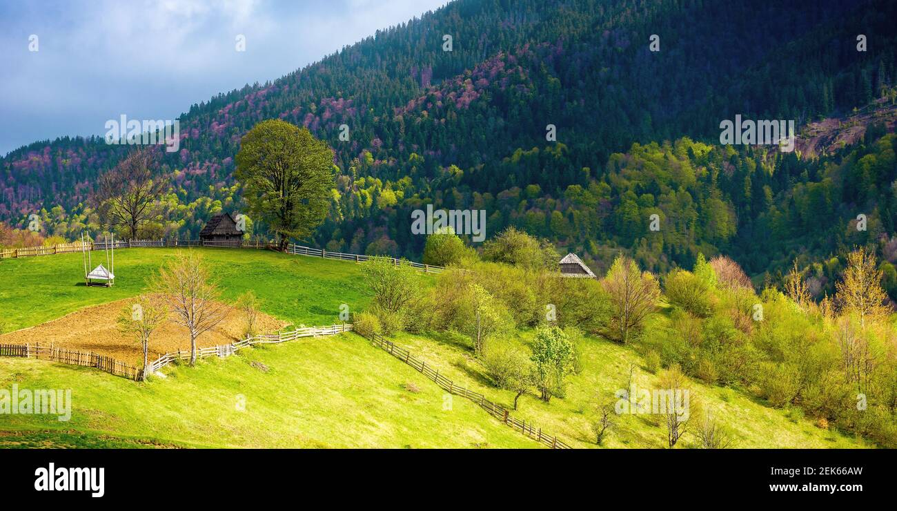 Ukrainian village in spring rural hi-res stock photography and images ...