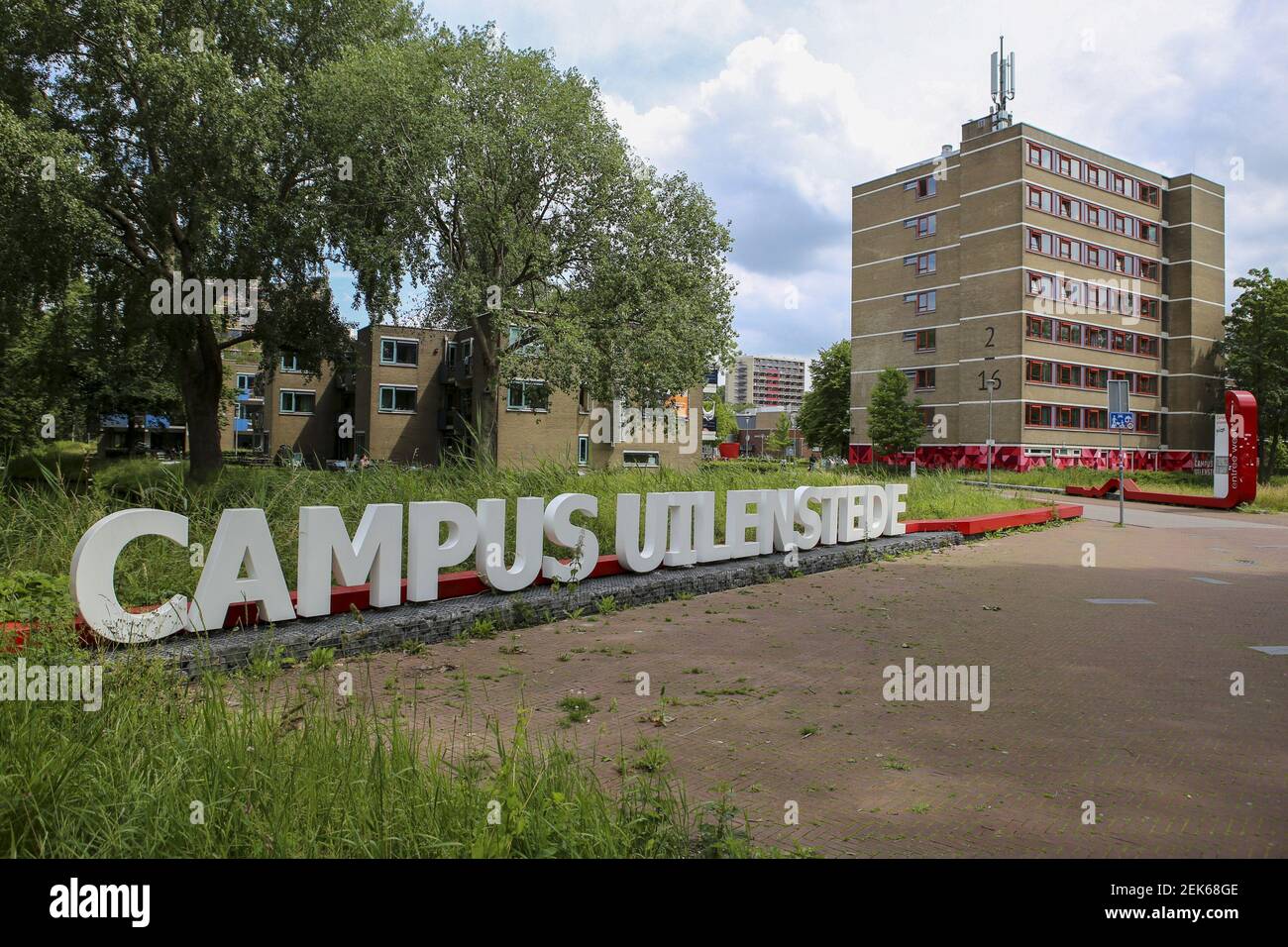 AMSTELVEEN, 18-06-2020, Exterior Studentencampus Uilenstede Amstelveen ...