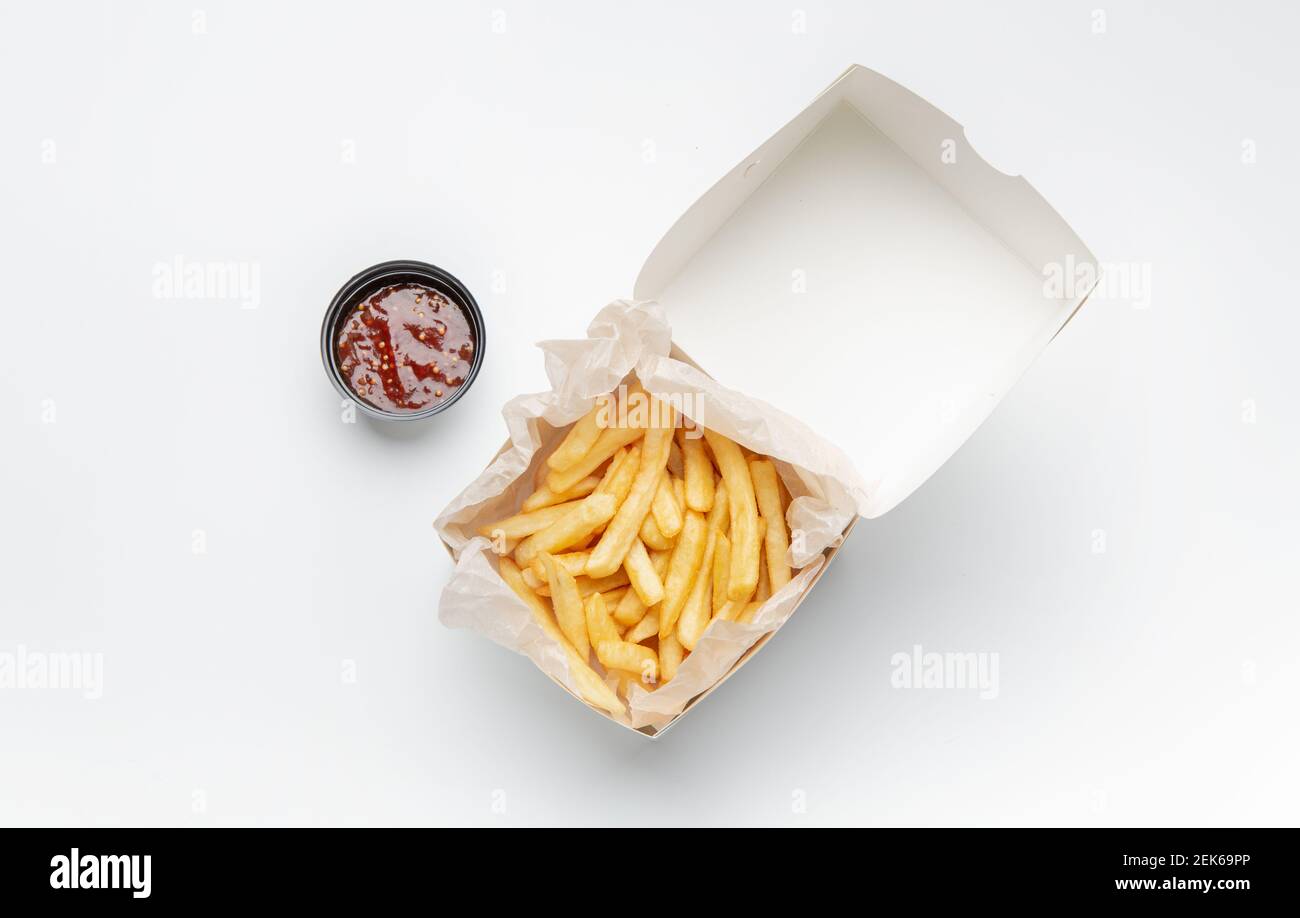 Delicious fast food and snack for lunch takeaway during covid-19 ...