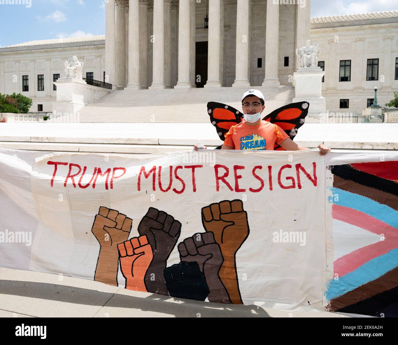 June 18, 2020 - Washington, DC, United States: "Trump Must Resign ...