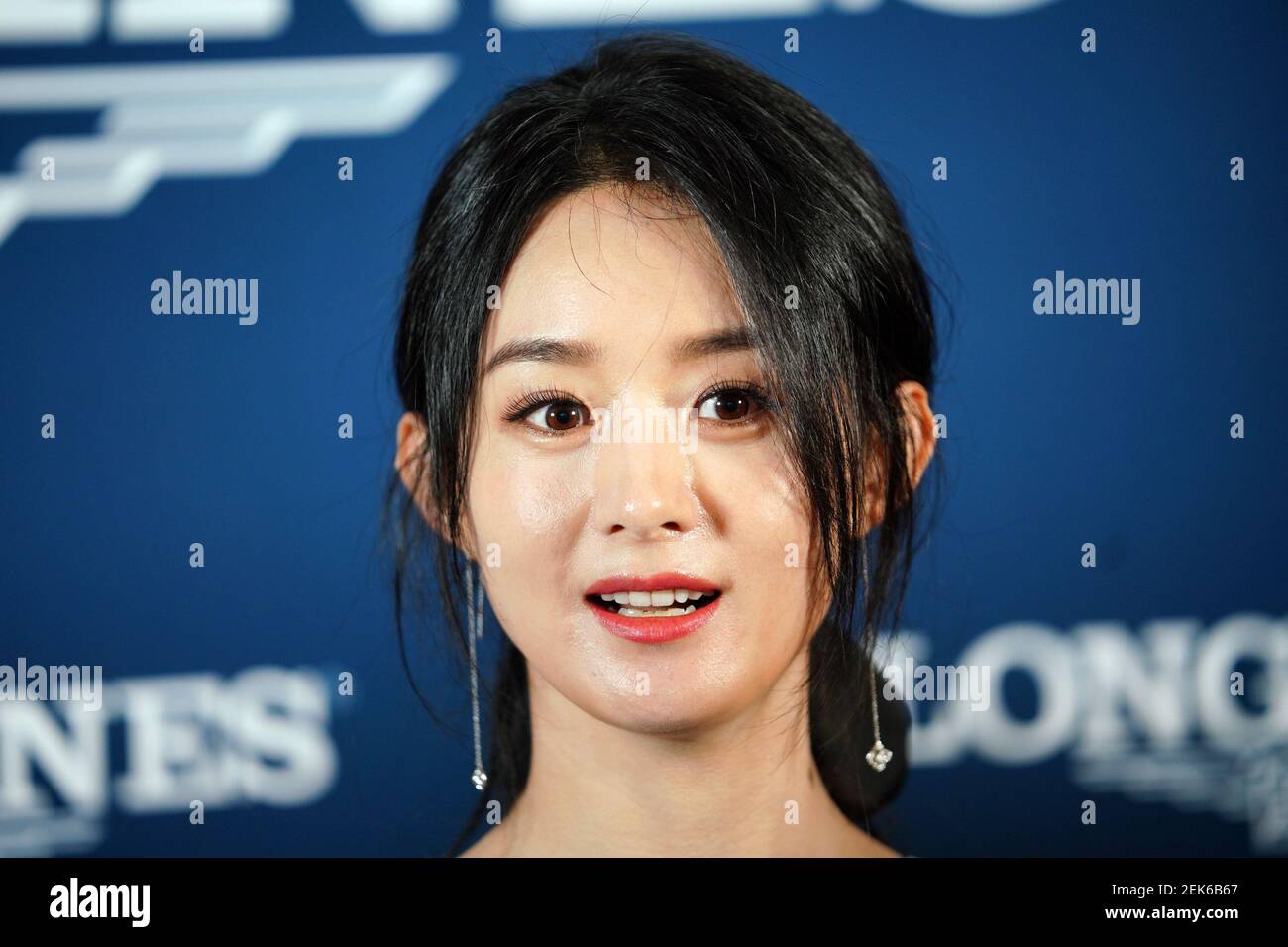 Chinese actress Zhao Liying, also known as Zanilia Zhao, attends an ...