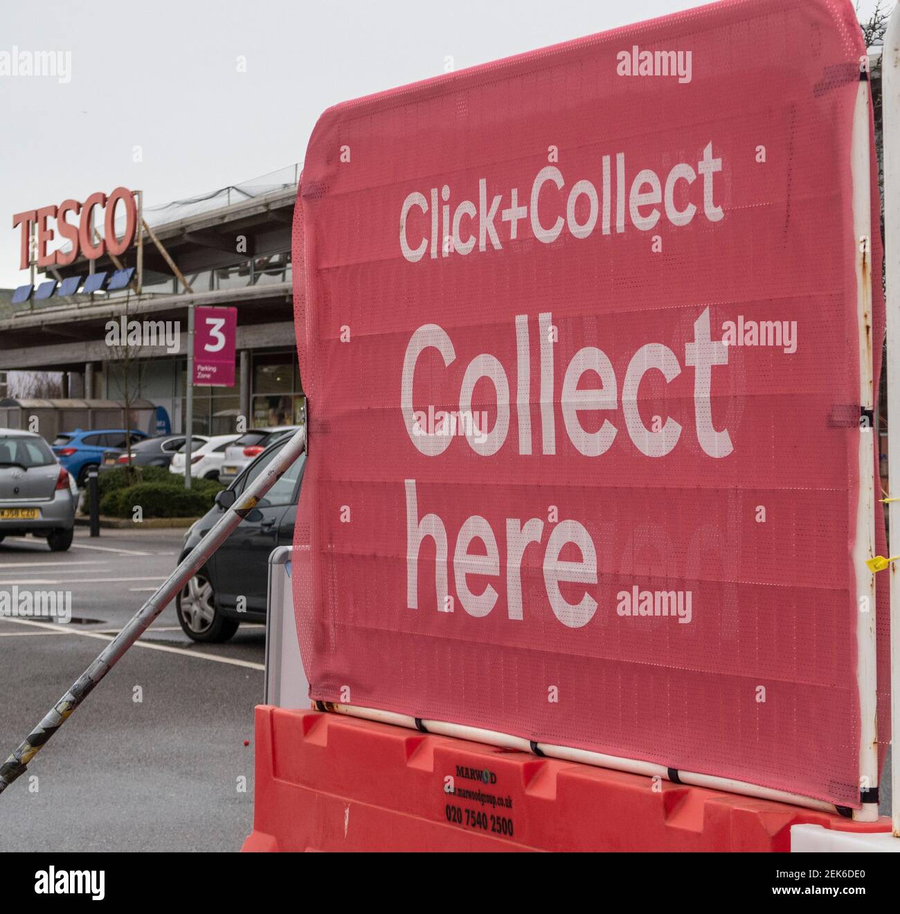 Click and collect at a Tesco supermarket in Seaton, Devon. Food ...