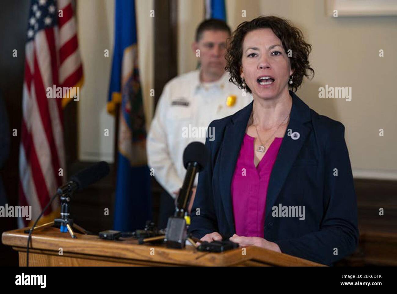 Duluth, Minn., Mayor Emily Larson. (Photo by Alex Kormann/Minneapolis ...
