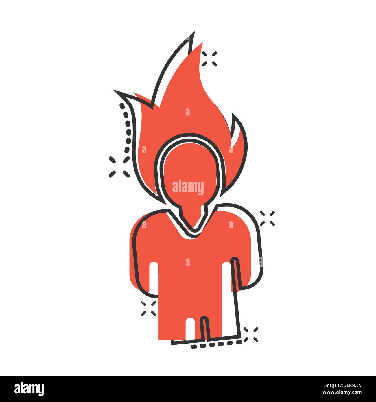 Cartoon nervous expression hi-res stock photography and images - Alamy