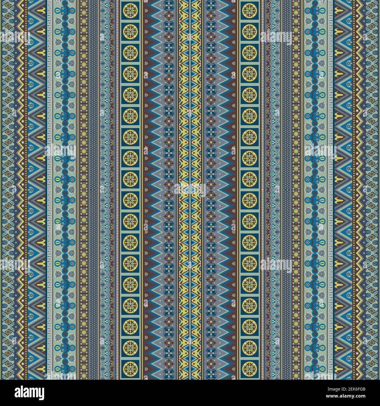 Abstract ethnic stripe pattern, raster background Stock Photo - Alamy
