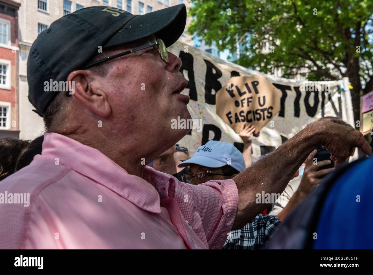Far-right minister Flip Benham, who was featured in the documentary ...