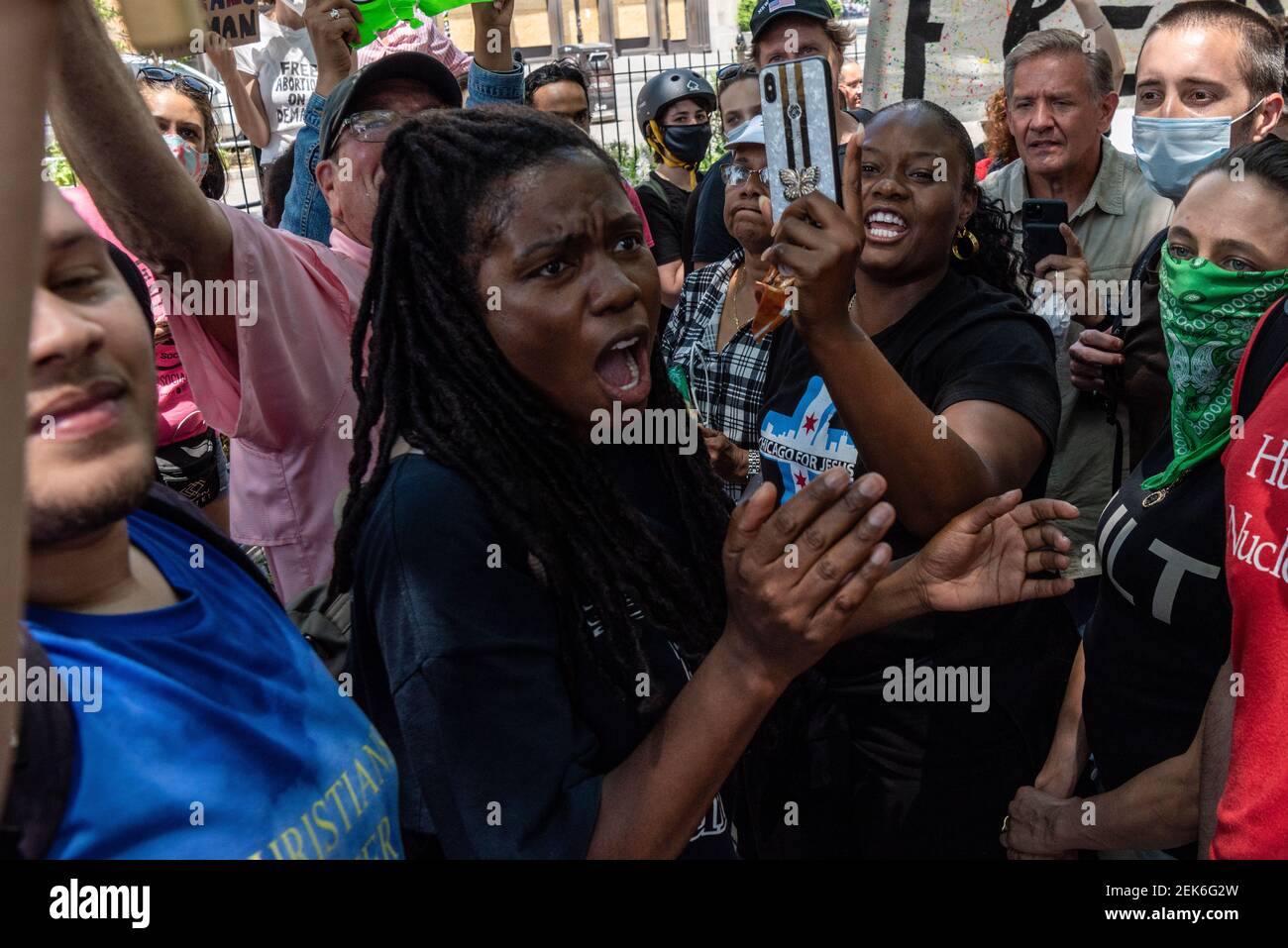 Supporters of far-right minister Flip Benham, who was featured in the ...