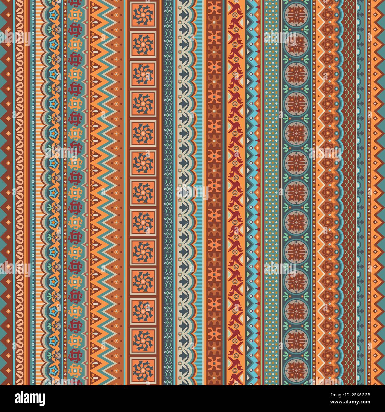 Abstract ethnic stripe pattern, raster background Stock Photo - Alamy