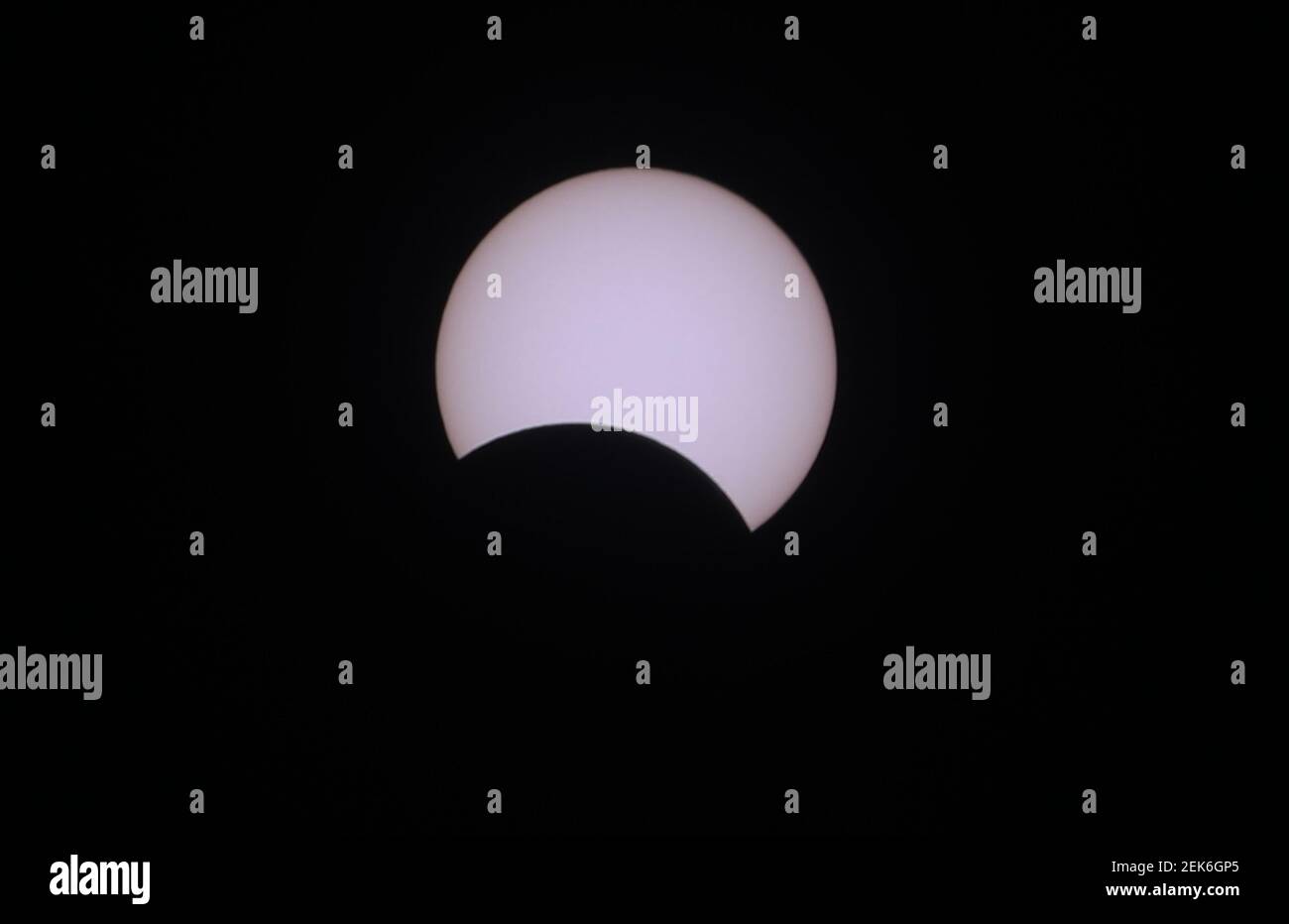 An annular solar eclipse is captured in Shenyang city, northeast China ...