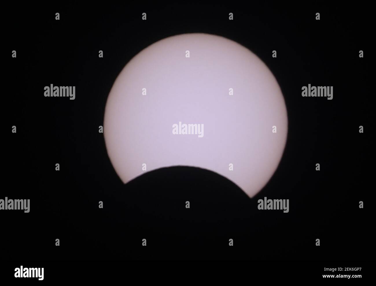 An annular solar eclipse is captured in Shenyang city, northeast China ...