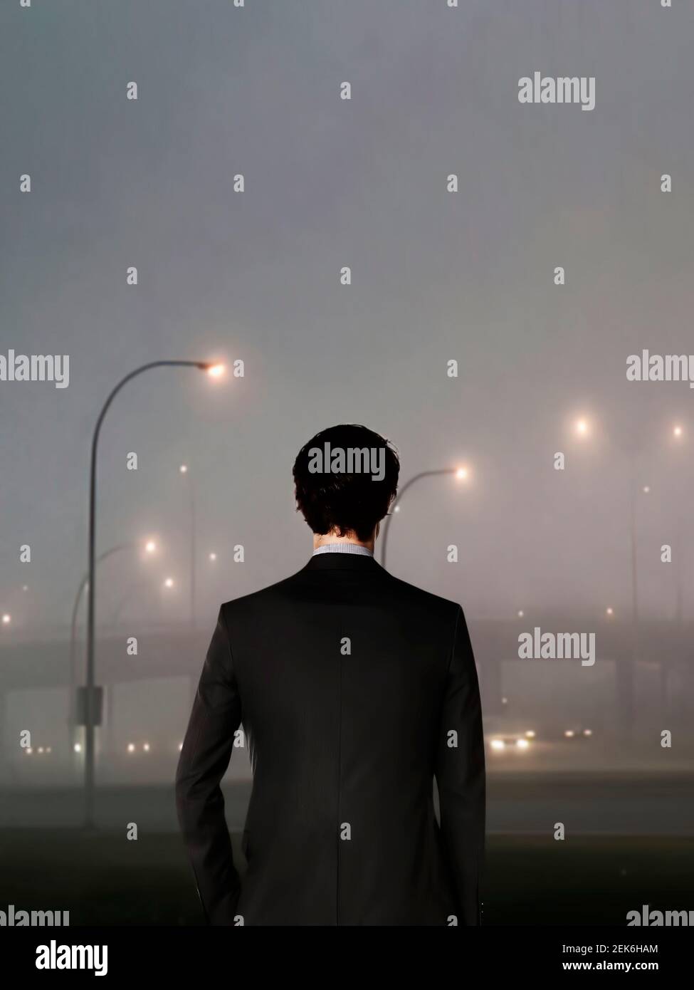 Walking into the fog hi-res stock photography and images - Alamy
