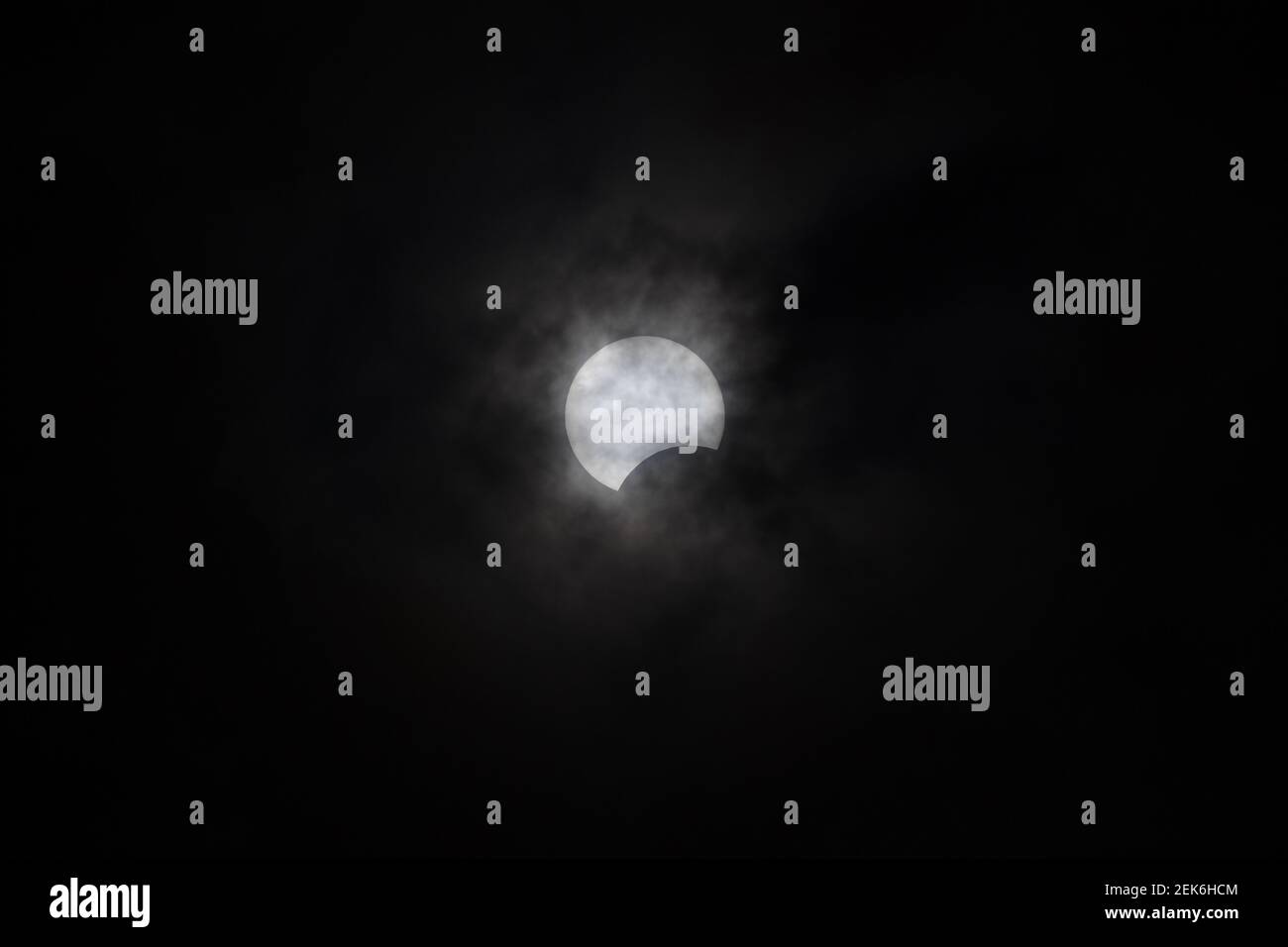 An annular solar eclipse is captured in Leiyang city, central China's ...