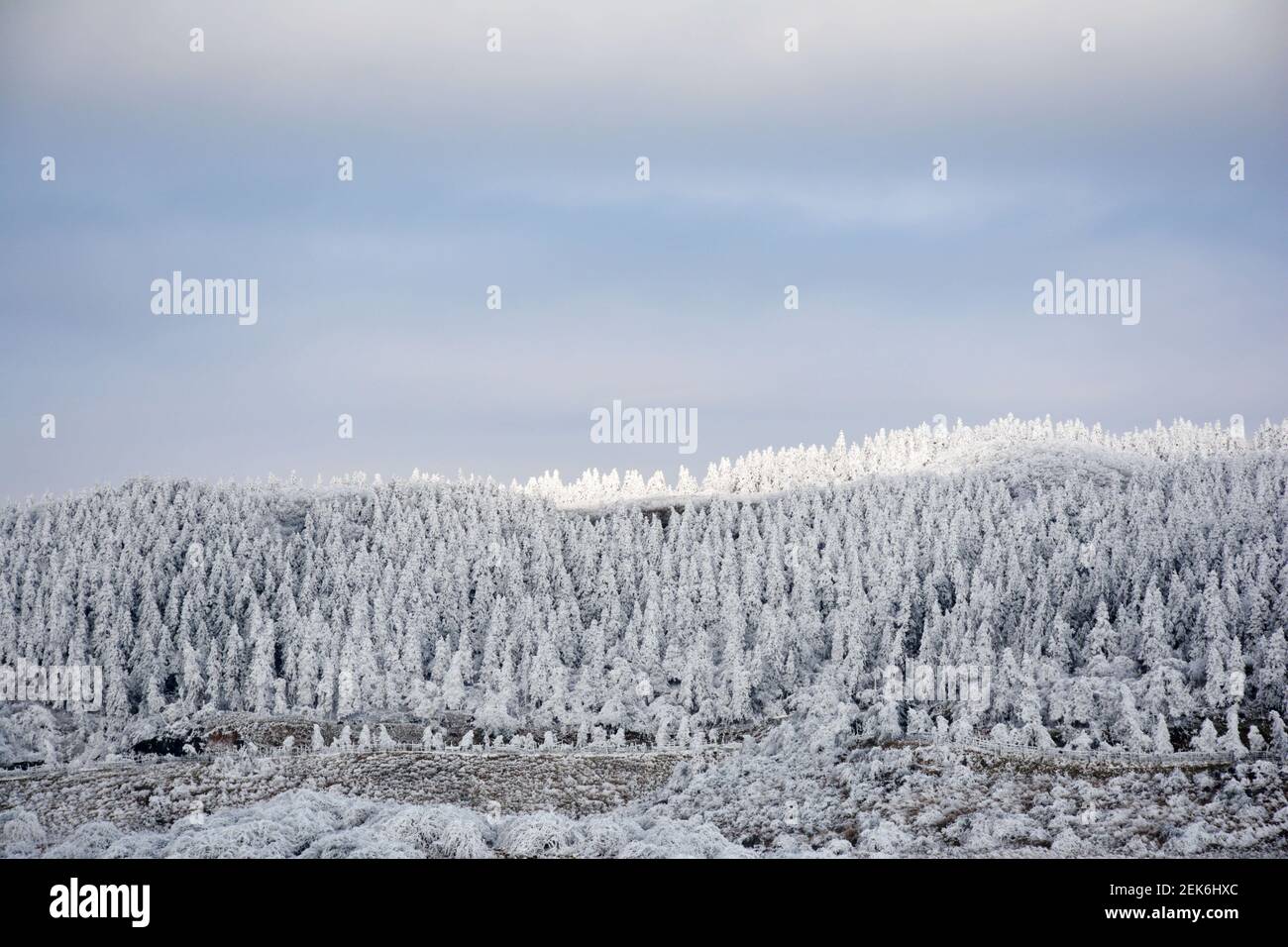CHINA-Xiannu Mountain, Chongqing, June 16, 2020. Xiannu Mountain is ...