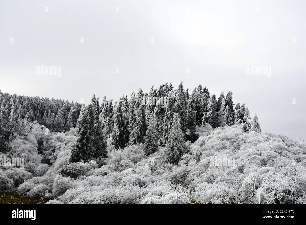 CHINA-Xiannu Mountain, Chongqing, June 16, 2020. Xiannu Mountain is ...