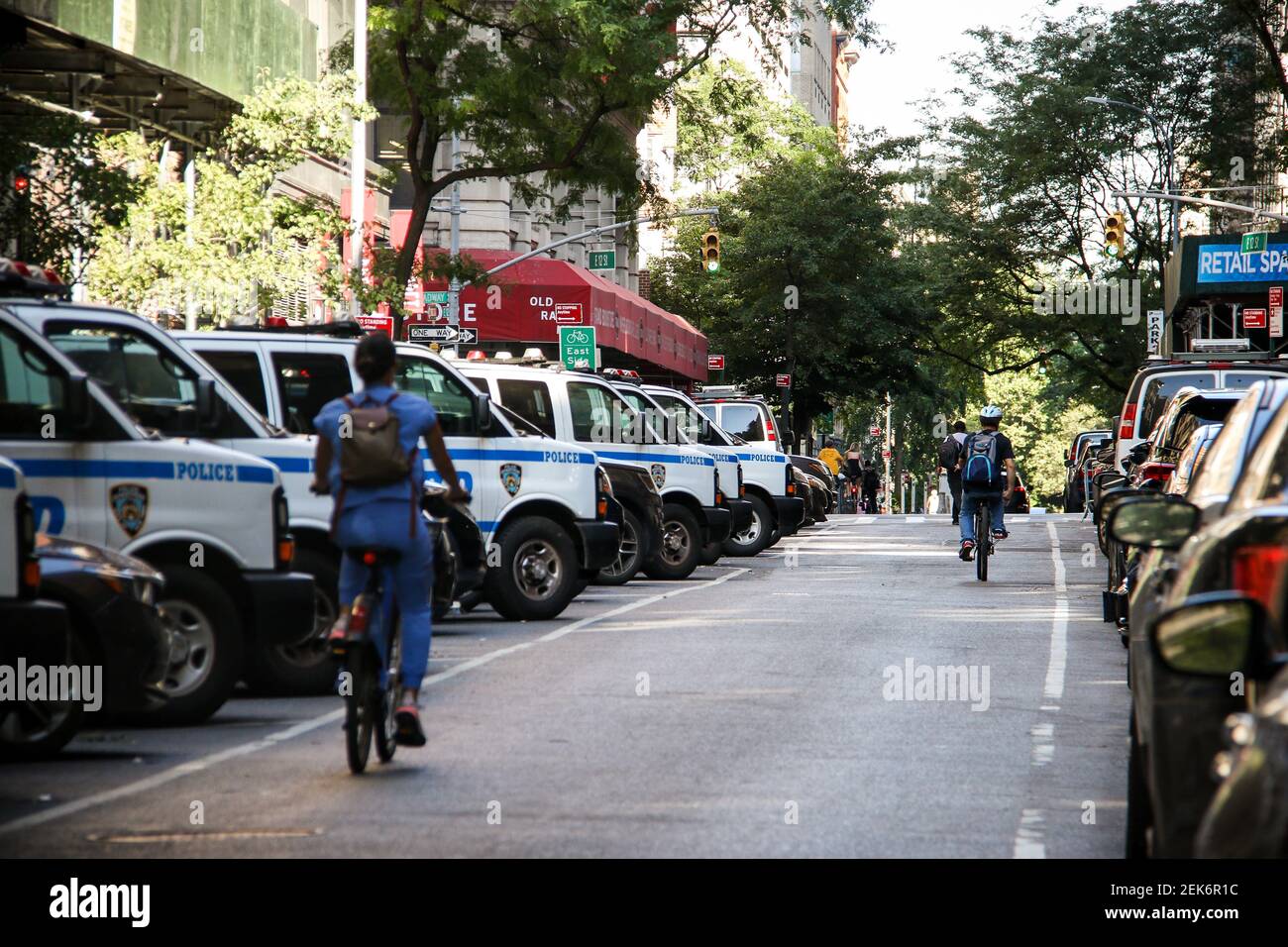 An increased NYPD presense just a few blocks south of Union Square. The ...