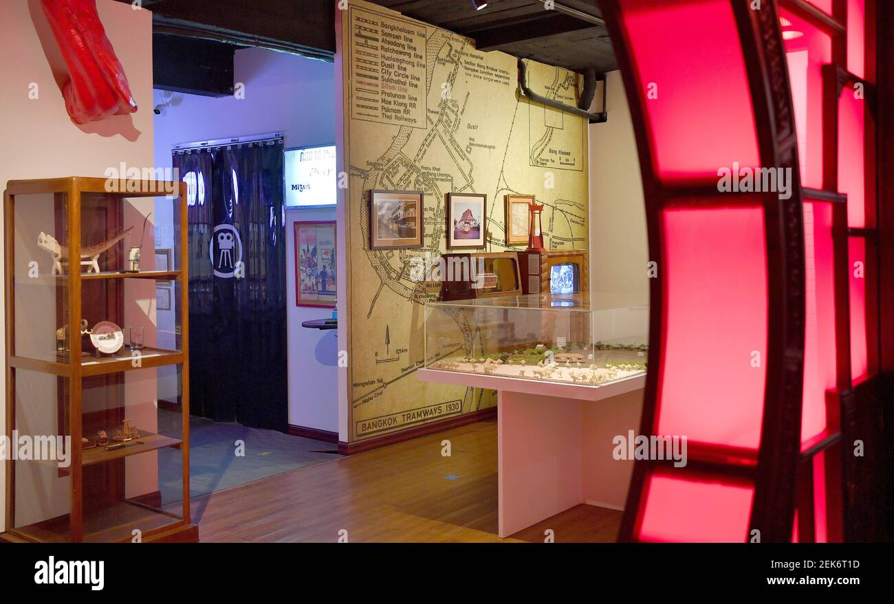 Bangkok’s Patpong museum situated in the centre of the city is covering ...