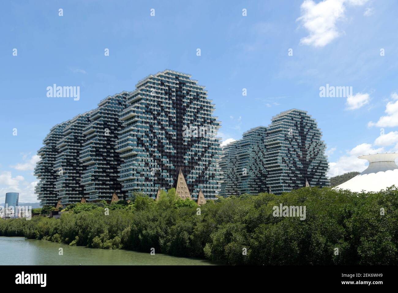 Hainanï¼ŒCHINA-Sanya, Hainan, 21 June 2020. Walking into The Beautiful ...