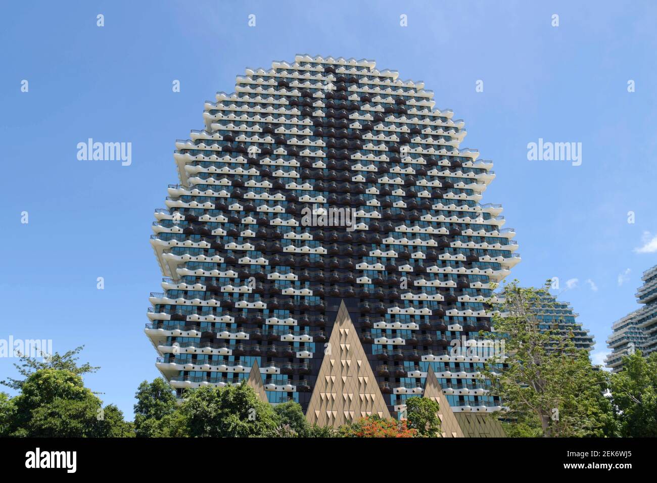 Hainanï¼ŒCHINA-Sanya, Hainan, 21 June 2020. Walking into The Beautiful ...