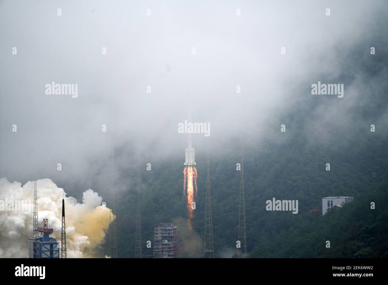 Sichuanï¼ŒCHINA-China successfully launched beidou-3's last global ...
