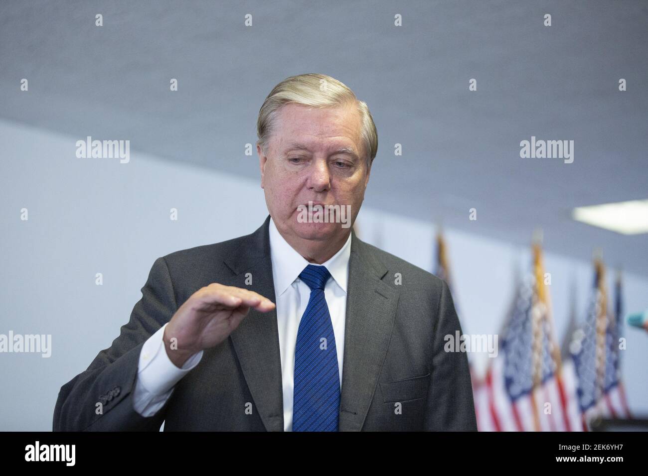 United States Senator Lindsey Graham (Republican of South Carolina ...