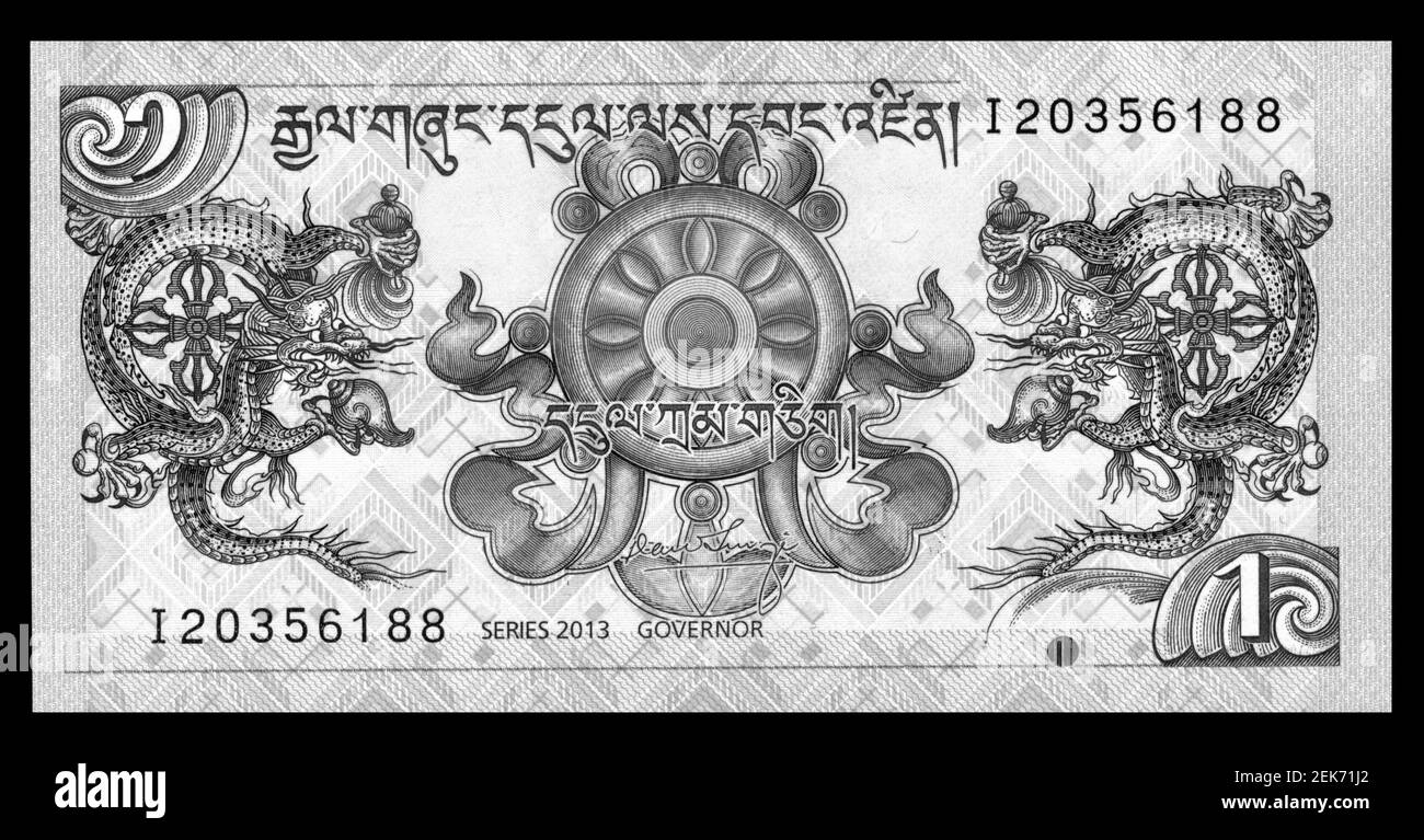 Ngultrum banknote hi-res stock photography and images - Alamy