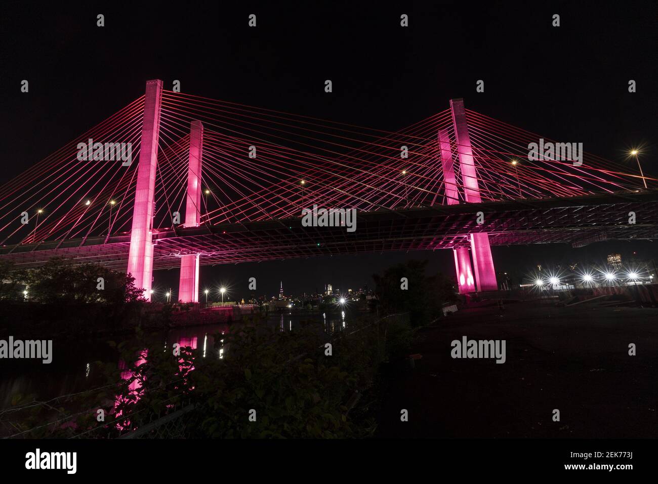 Kosciuszko Bridge lit in honor of Pride Month and the LGBTQ community ...