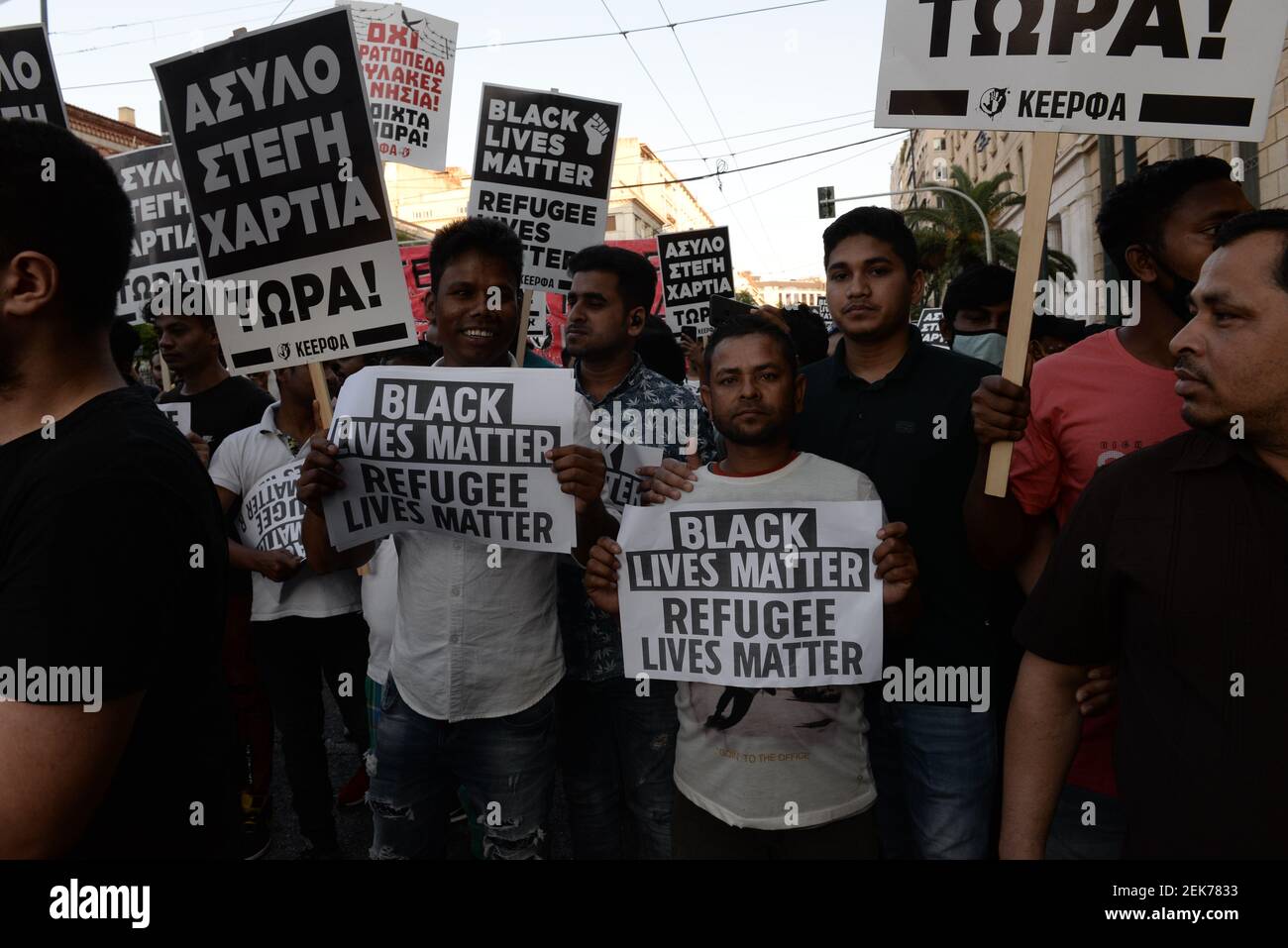 Mass anti-racist rally took place on Friday afternoon in Athens. The ...