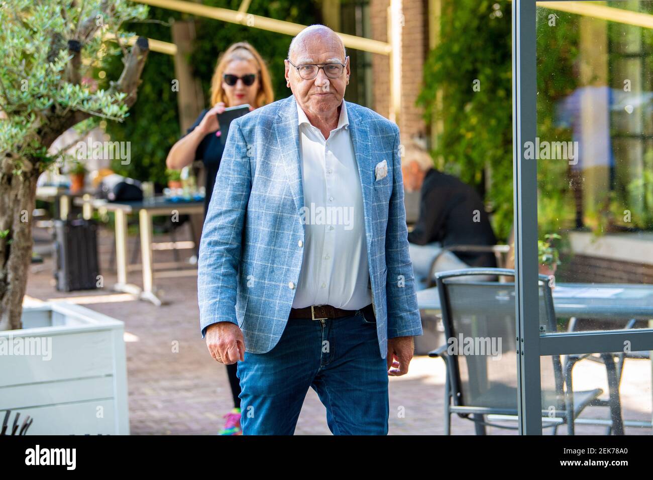 Kees Jansma during the presentation of the biography Sneijder about the ...