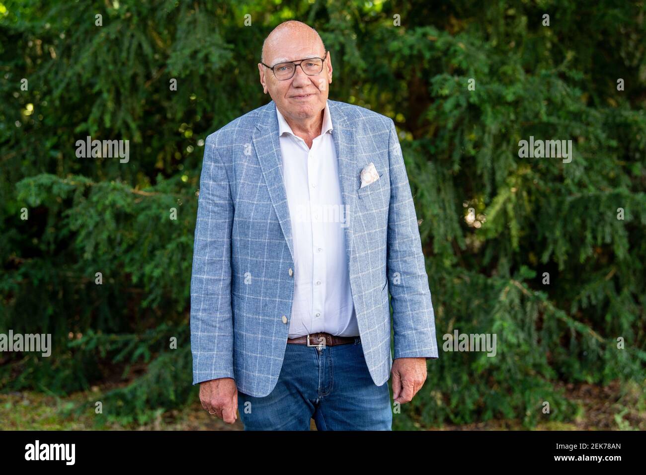 Kees Jansma during the presentation of the biography Sneijder about the ...