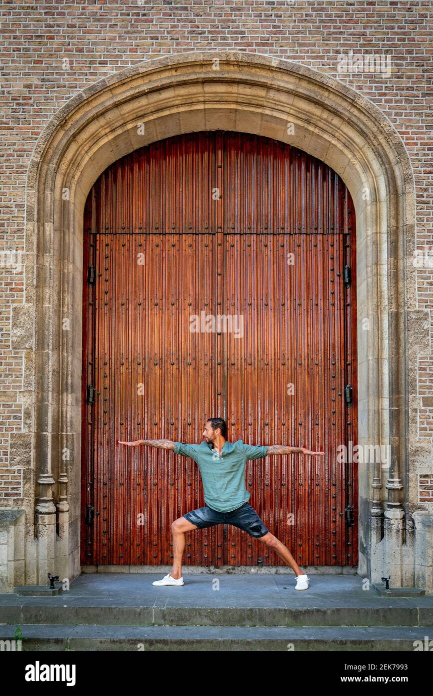 ROTTERDAM - 26-06-2020 , Photoshoot with ex-pro player Cecilio Lopes ...