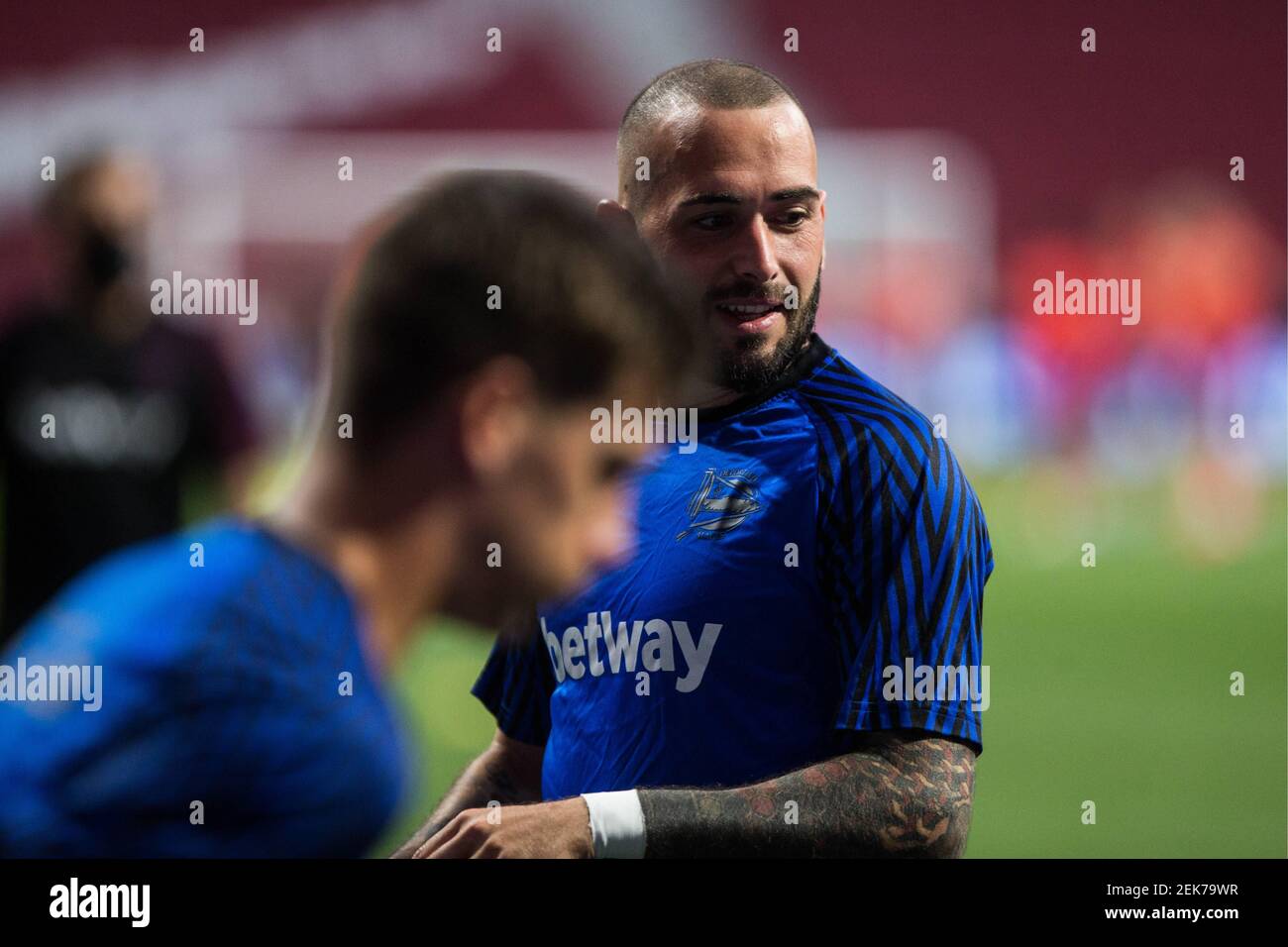 RODRIGO ELY DURING MATCH ATLETICO DE MADRID VERSUS ALAVES AT WANDA ...