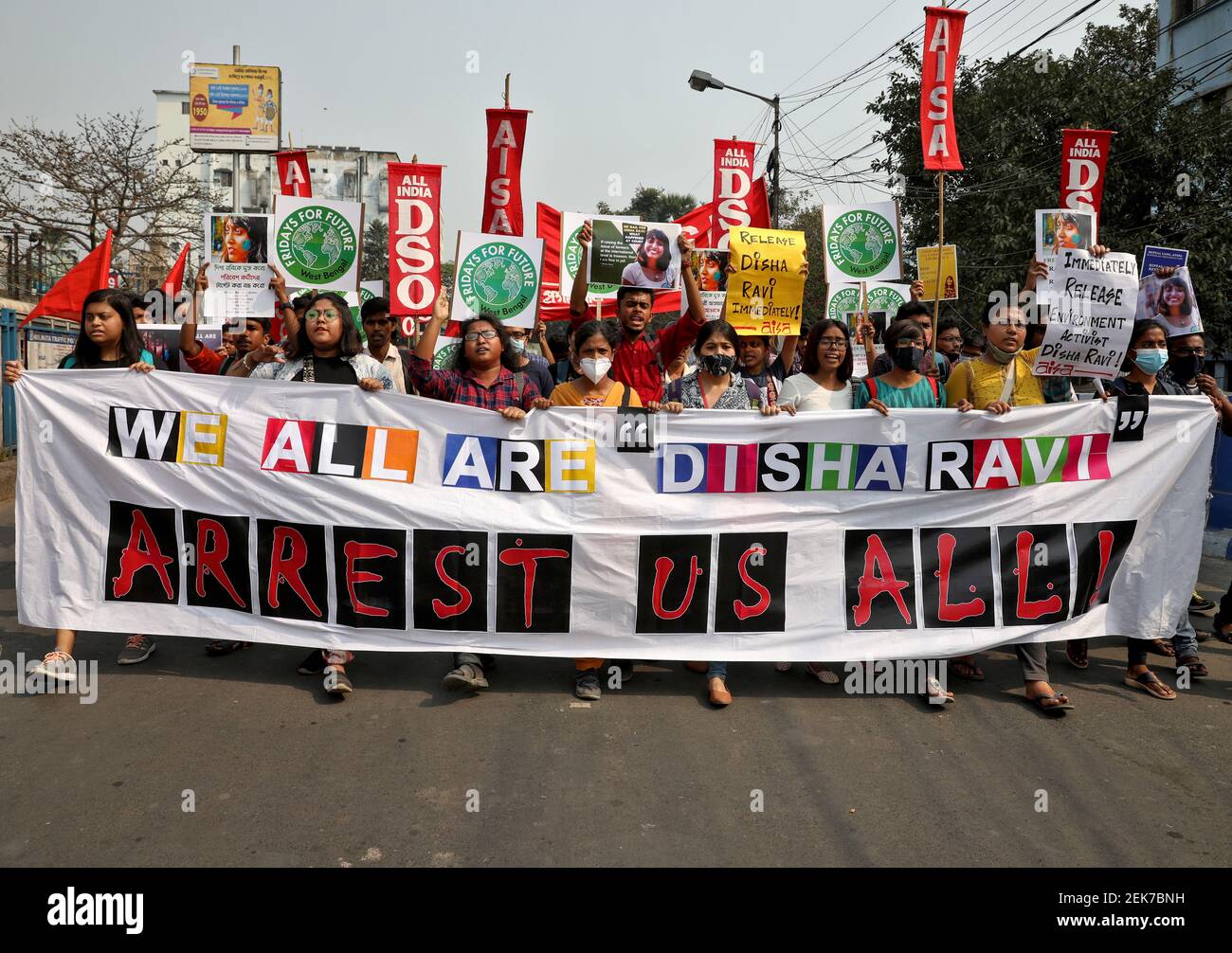 Year old climate activist disha ravi hi-res stock photography and ...