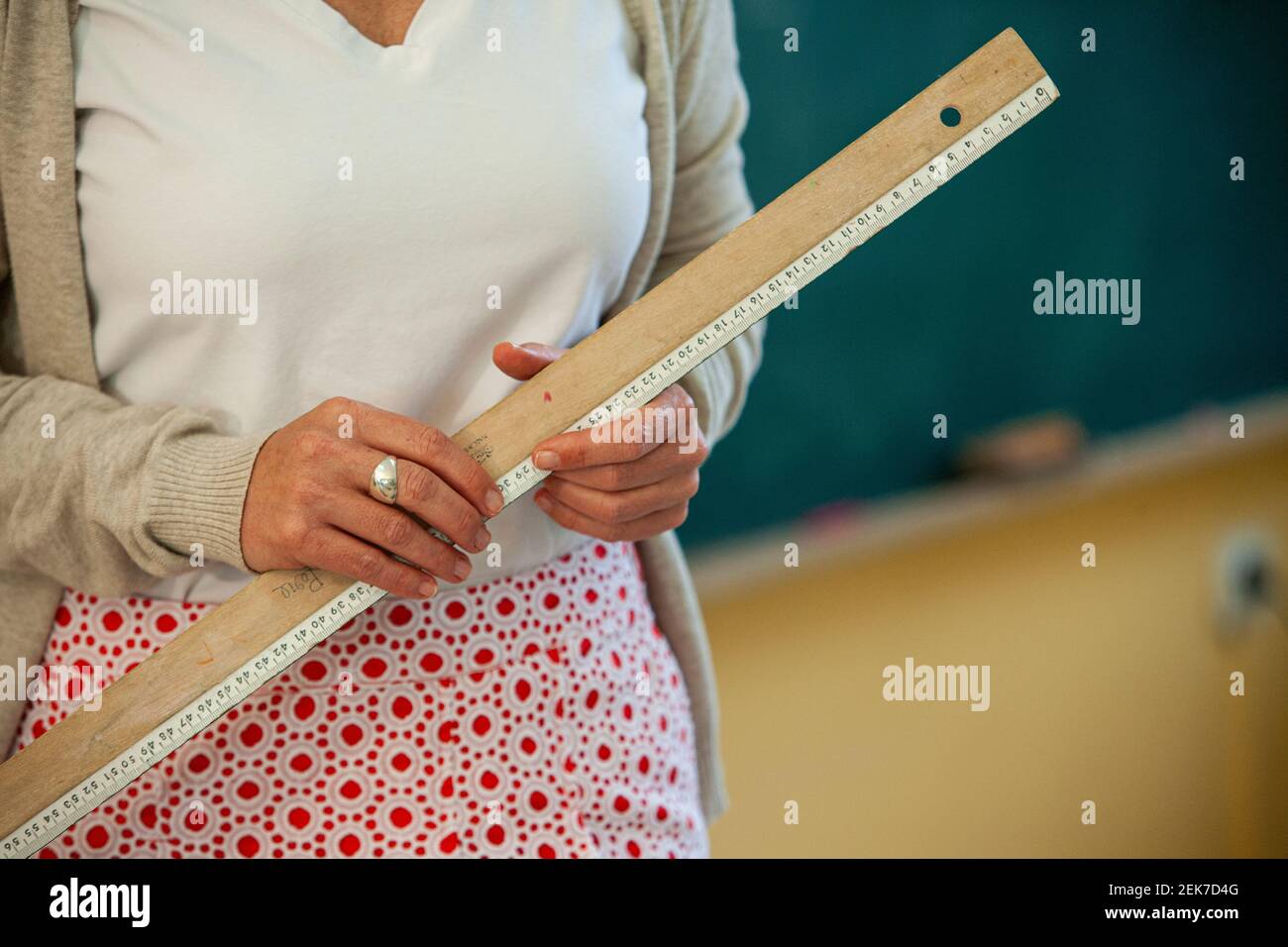 Teacher ruler hi-res stock photography and images - Alamy
