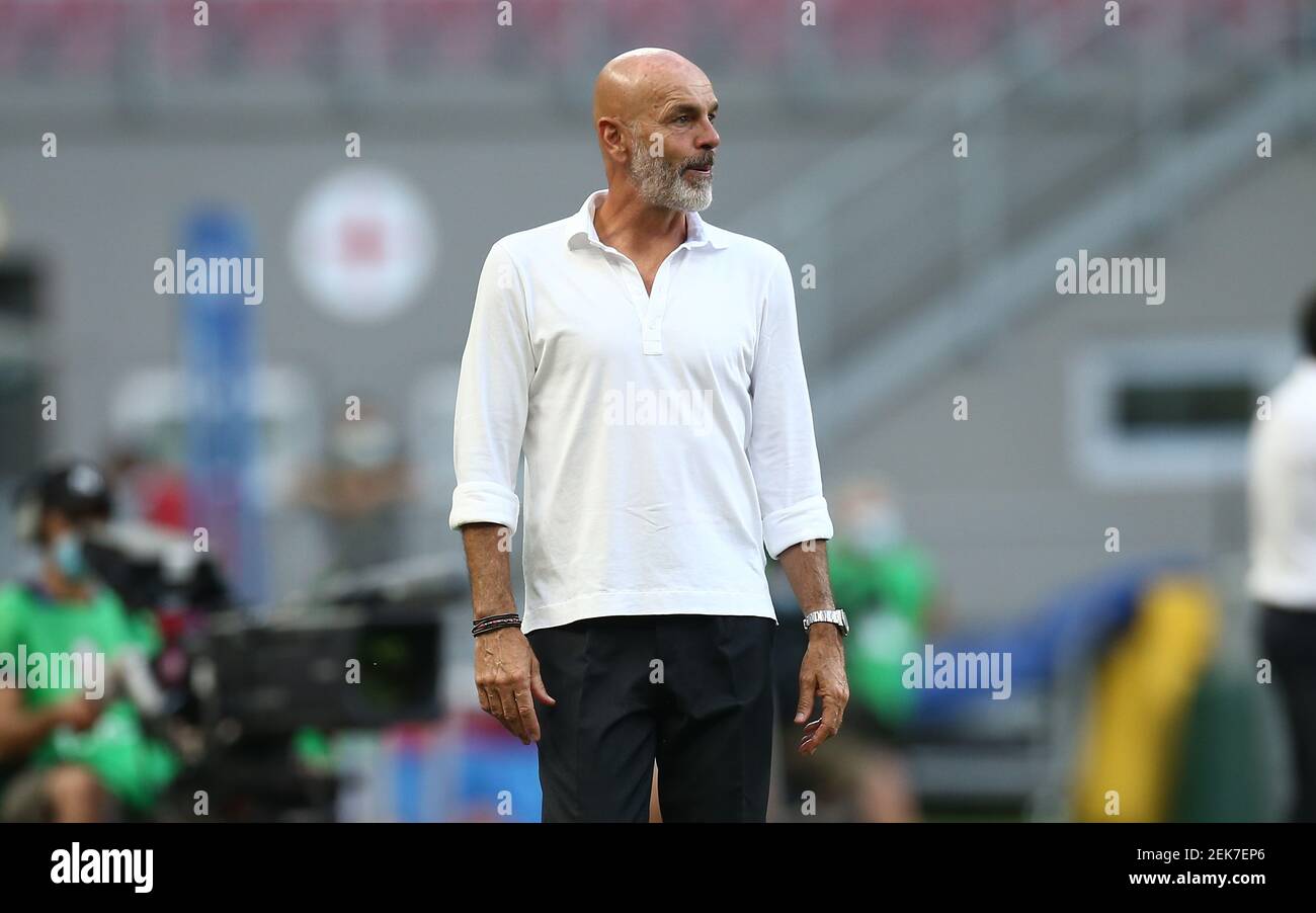 Stefano Pioli of Roma during the match Milan v Roma, of Serie A, date ...