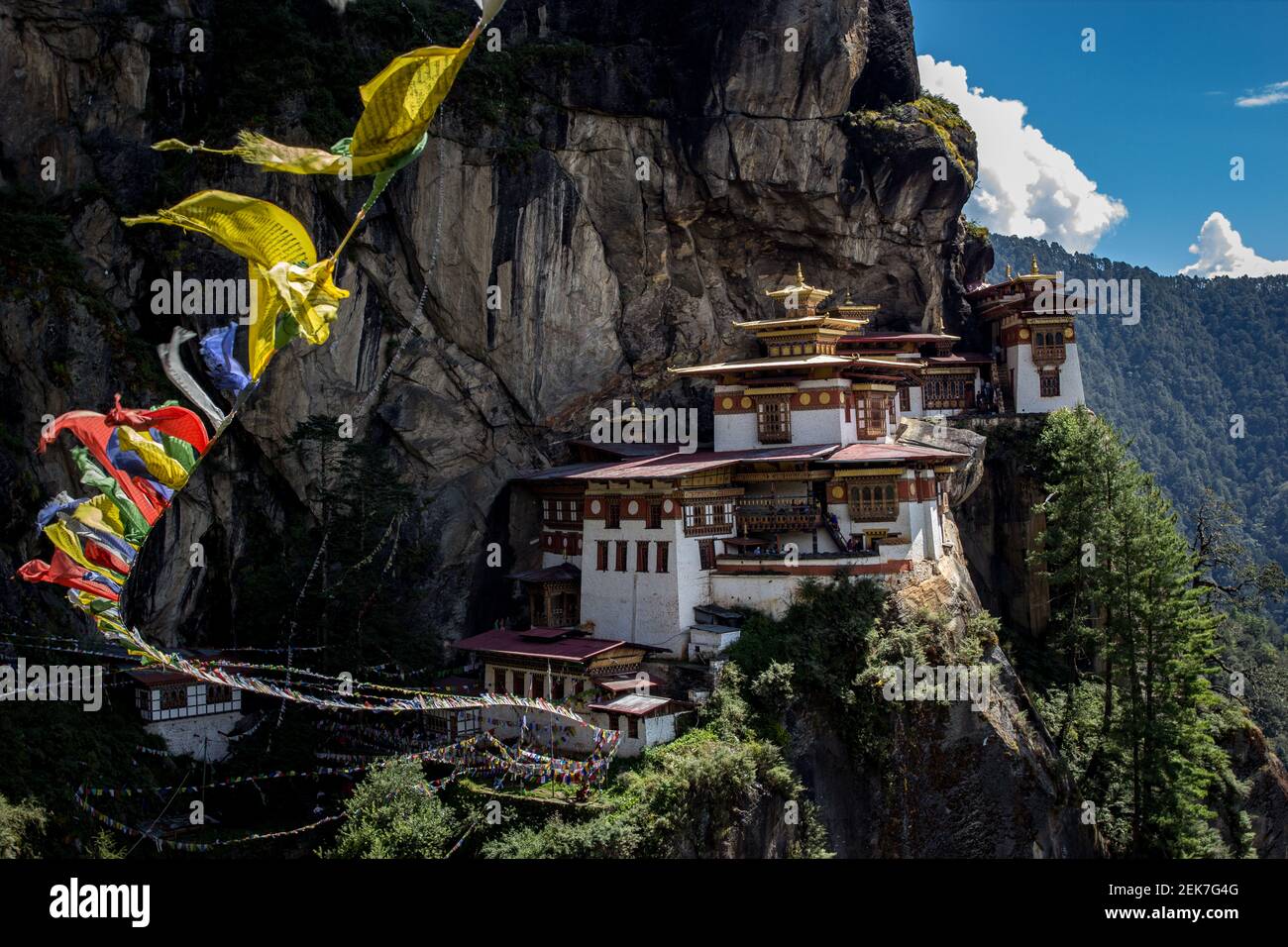 --File--In this undated photo, Paro Taktsang, a prominent Himalayan ...