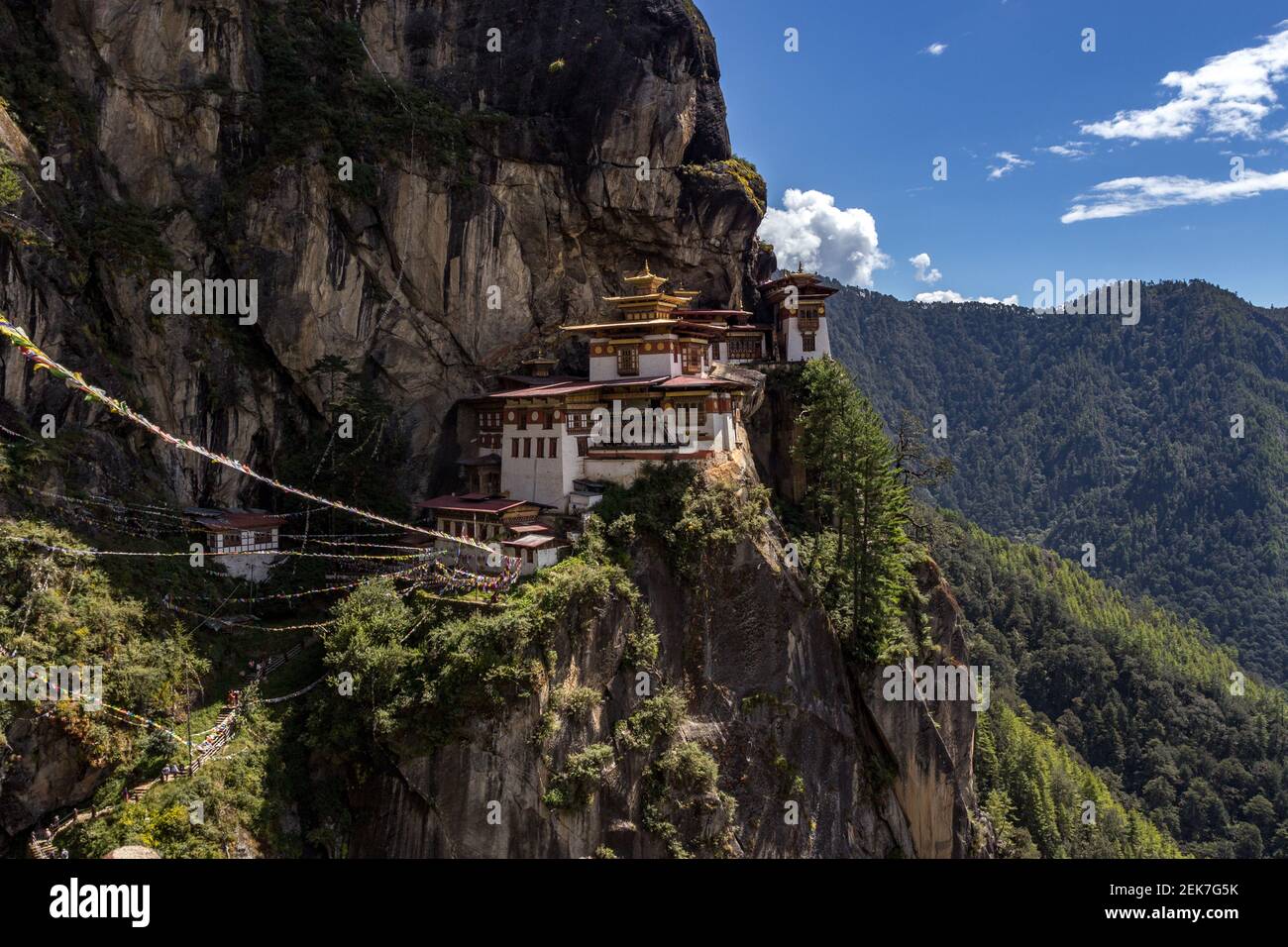 --File--In this undated photo, Paro Taktsang, a prominent Himalayan ...