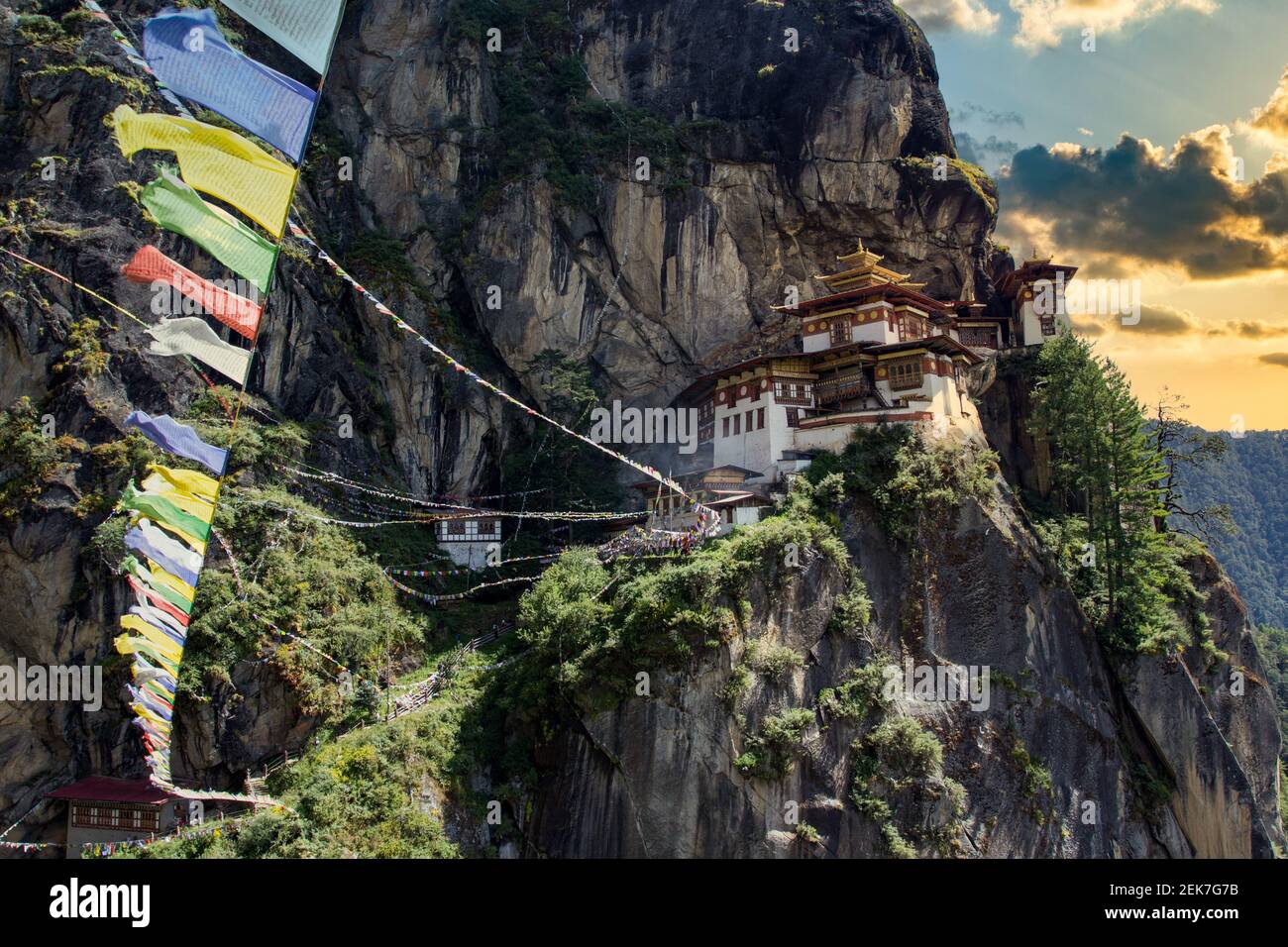 --File--In this undated photo, Paro Taktsang, a prominent Himalayan ...
