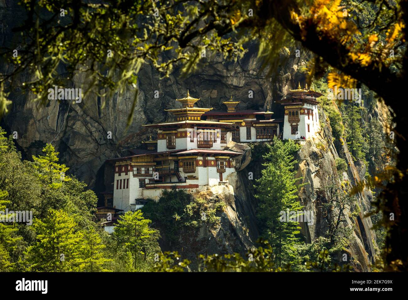 --File--In this undated photo, Paro Taktsang, a prominent Himalayan ...