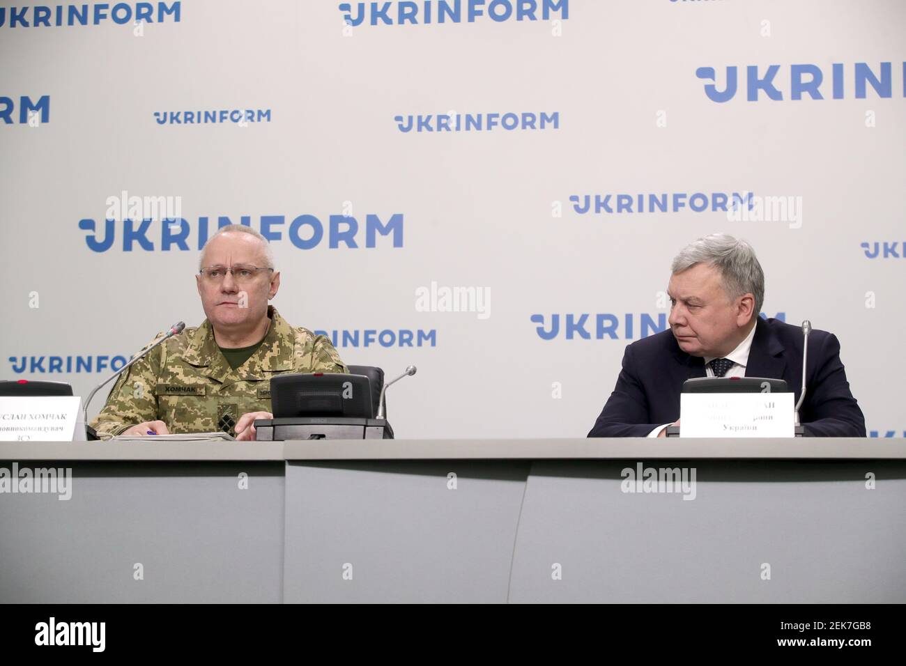 Non Exclusive: KYIV, UKRAINE - FEBRUARY 22, 2021 - Ñommander-in-Chief ...